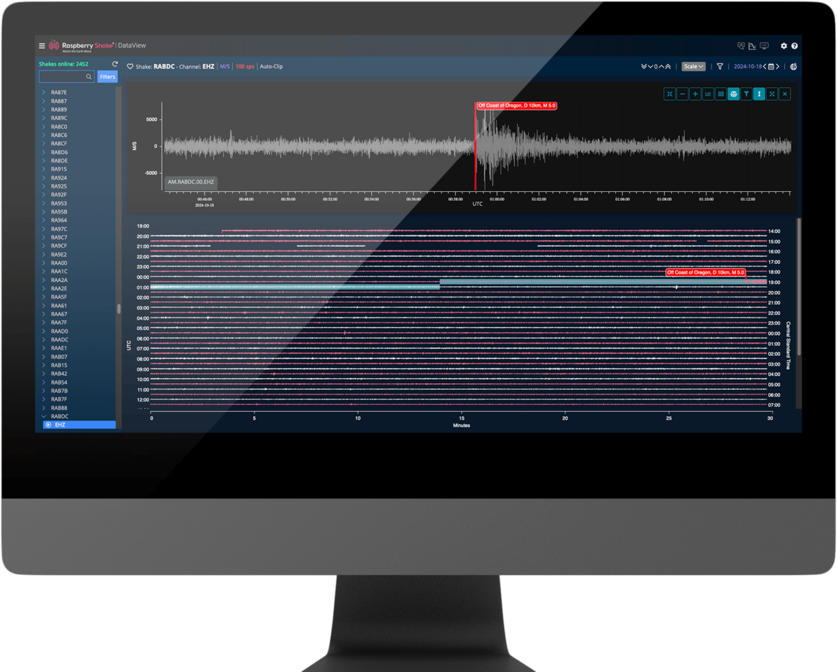 Exercises - Raspberry Shake
