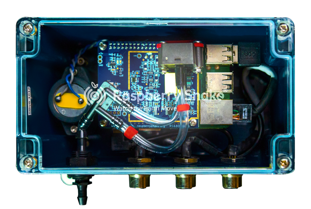 Professional grade seismograph and infrasound monitors - Raspberry Shake