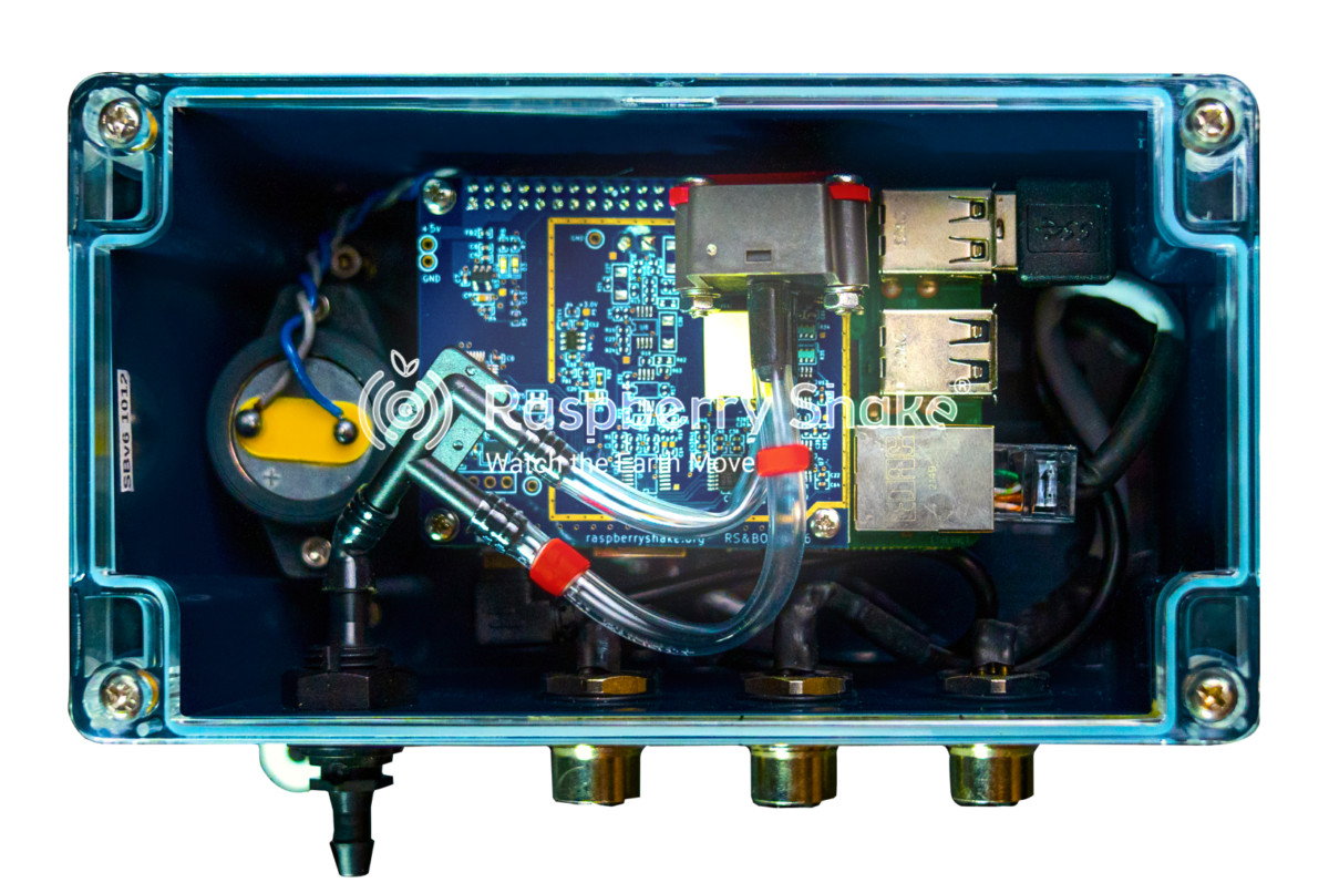 Professional grade seismograph and infrasound monitors - Raspberry Shake