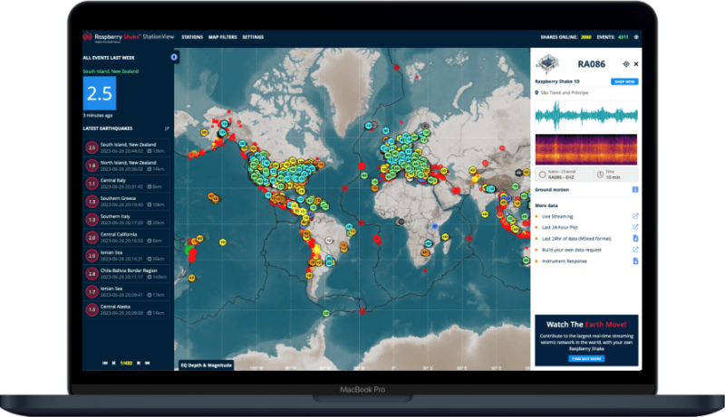 Ecosystem - Raspberry Shake